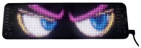 LED matrix panel "Devil eyes" 10 x 35cm