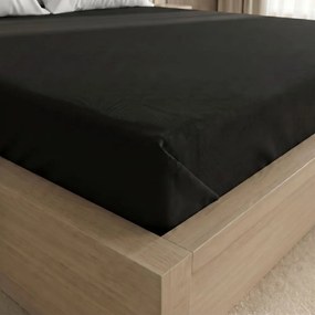 Kvalitex Bavlněné prostěradlo černé 150x230cm 150x230cm