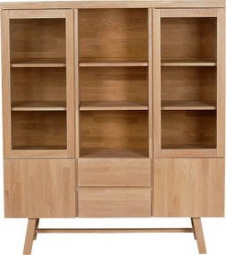 ROWICO Dřevěný kabinet BROOKLYN světle hnědý 108596