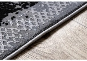 koberec CORE A004 Rám, stínovaný strukturální dvě úrovně rouna, čer velikost 180x270 cm | krásné koberce cz