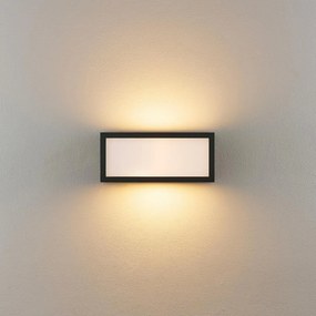 IMPR 731227 Deko-Light venkovní nástěnné přisazené svítidlo Rilongo offen Up and Down, 1x max. 15 W E27, tmavěšedá - DEKOLIGHT
