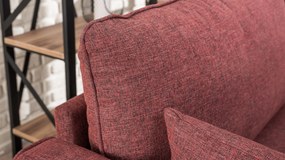 Atelier del Sofa 2-místná pohovka Bella Sofa For 2 Pr - Claret Red, Červená