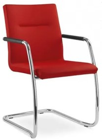 LD seating Konferenční židle SEANCE CARE 076-Z Barva kostry chromová kostra GALERIE - Čalounění LD seating LÁTKY 1 / ERA, ONE 2021