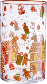 CHRISTMAS DELIGHT Lucerna perníkový panáček 30 cm