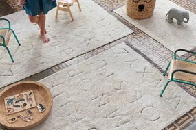 Lorena Canals koberec 120 x 160 přírodní - ABC RugCycled