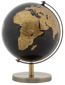 Dekorace ve tvaru globusu Mauro Ferretti Globe Bronze, ø 13 cm