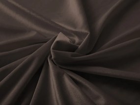 Biante Velký sametový čtvercový ubrus Velvet Premium SVP-016 Tmavě hnědý 170x170 cm