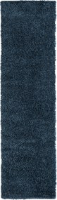 My Flair, Běhoun My Shaggy dunkelblau, 80x250, modrá, chodba / předsíň