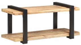 TV stolek 90 x 40 x 40 cm hrubé mangovníkové dřevo - Default Title