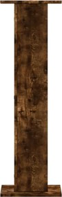 Stojany na rostliny 2 ks kouřový dub 30 x 30 x 95 cm kompozit 3307877