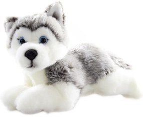 Plyš Husky ležící 23 cm - ECO-FRIENDLY