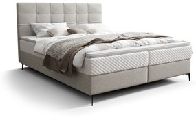Jednolůžková postel 120 cm Infernus Comfort (světle šedá) (s roštem, s úl. prostorem). 1082361