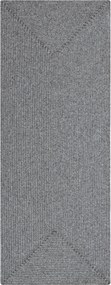 Kusový koberec Braided 105551 Light Grey – na von aj na doma, 120x170, šedá, chodba / predsieň, Hanse Home