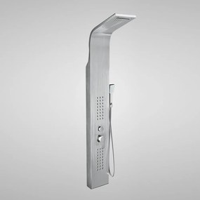 Alegre Silver Sprchový panel, z nerezové oceli