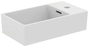 Ideal Standard Extra - Umývátko 45x25 cm, s přepadem, otvor pro baterii vpravo, bílá T373401