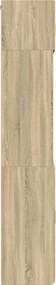 Úzká úložná dub sonoma 80x42,5x225 cm kompozitní dřevo 3281345
