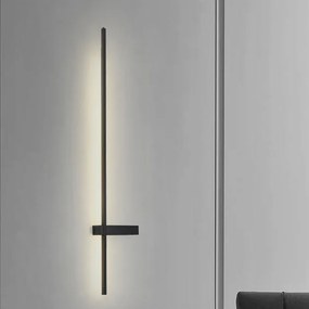 Crosa Led nástěnné svítidlo 90 cm, 18 W, černé
