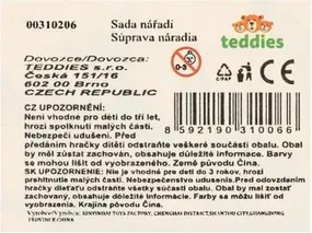 TEDDIES Sada nářadí / Plast / 16 x 23 cm / od 3 let