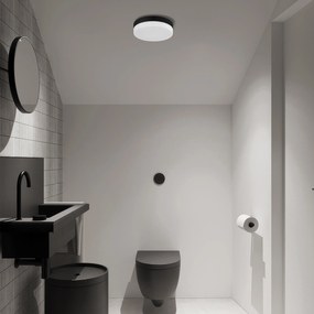 TK Lighting Černé stropní svítidlo Pori 290mm pro žárovku 2x E27 TK862