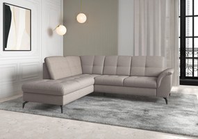 XXXLutz ROHOVÁ SEDAČKA, textil, šedohnědá Sit & More - Sedací soupravy - 00014401332F