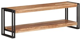 TV stolek 120 x 30 x 40 cm masivní akáciové dřevo 320680