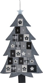 Livarno Home Adventní kalendář z filcu (strom)