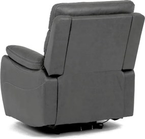 Polohovací křeslo šedé, elektrické TV-4094 GREY3