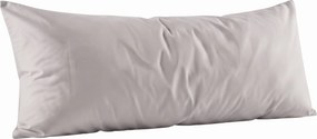 Kvalitex Bavlněný povlak na relaxační polštář světle šedý 55x180cm