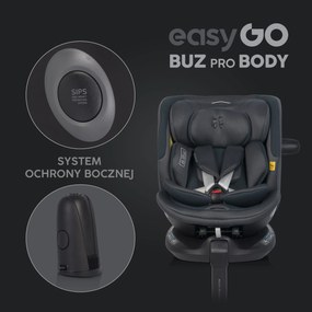 Sada autosedaček 2v1 EasyGo Buz Pro a Buz Pro Body Granito