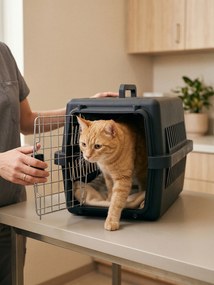 Sinsay - Transportní box pro kočku a psa - černá