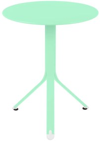 OnaDnes -20% Opálově zelený kovový stůl Fermob Rest'O Ø 60 cm