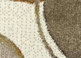 Koberce Breno Kusový koberec DIAMOND 24062/670, Béžová, Vícebarevné, 140 x 200 cm