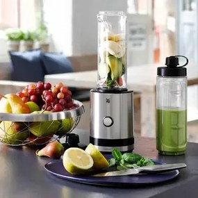 WMF Smoothie-to-go stříbrná / smoothie mixér / 300 W / 0.6 L
