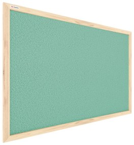 Allboards, korková tabule v dřevěném rámu 60x40 cm- MINT,TKMINT64D