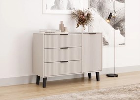 Komoda SCANDI 1D3S SLIM kašmír