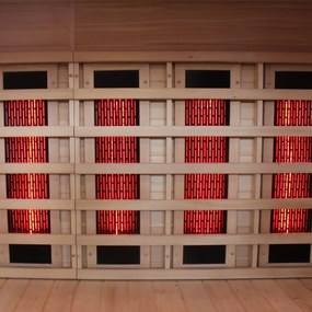 BPS-koupelny Kombinovaná sauna 2v1  - Infrasauna + finská sauna 180x160, 4-5 osob