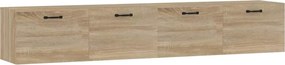 Nástěnné skříňky 2 ks dub sonoma 100x36,5x35cm kompozitní dřevo 3115670
