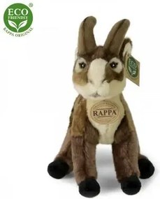 RAPPA Plyšový kamzík stojící 20 cm / ECO-FRIENDLY / od 0 měsíců