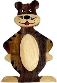 2Kids Toys Dřevěná magnetka velká Tygr