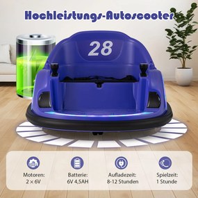 Costway Nárazník pro děti Elektrický nárazník s blikajícími LED