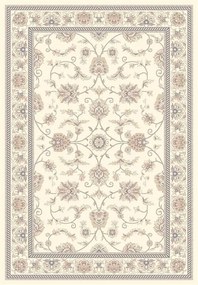 Kusový koberec vlněný Agnella Isfahan Farum Alabaster Krémový Rozměr: 240x340 cm
