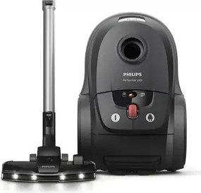 Philips 8000 series XD8122/10 černá / Sáčkový vysavač / 900 W / 75 dB