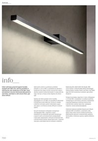 Redo 01-3268-LED Koupelnové osvětlení zrcadla ASTON LED/12W/230V CRI90 IP44 bílá