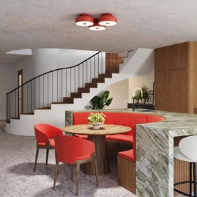 Sollux Lighting Stropní svítidlo OMIQ červené