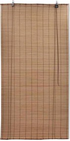 Bambusová roleta 140 x 220 cm hnědá 245815