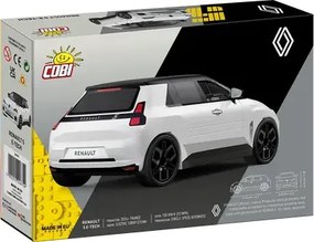 COBI 24675 Renault 5 E-Tech bílá / Stavebnice / 1:35 / 78 dílků / od 6