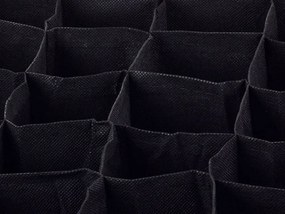 Verk 01619_CZ Organizer do zásuvky na prádlo s 12 přihrádkami, černý