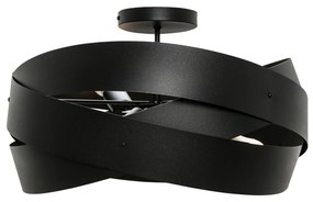 Designové stropní svítidlo Tornado 50 černá
