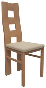 Jídelní židle TADEUSZ | masiv | VÝBĚR TKANIN | jasan světlý