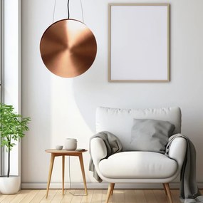 Toolight Toolight, LED závěsné stropní svítidlo 30cm APP1426-C, měděná matná, OSW-05186
